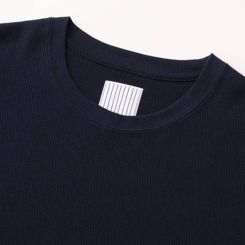 S.F.C BASIC THERMAL LS TEE - NAVY – STUDY SHOWROOM STORE