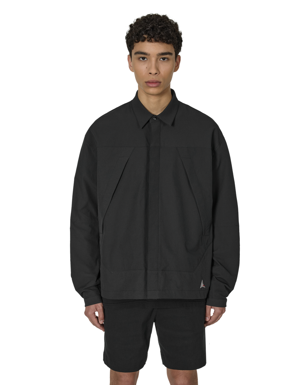 ROA - Utility Overshirt Black – STUDY SHOWROOM STORE